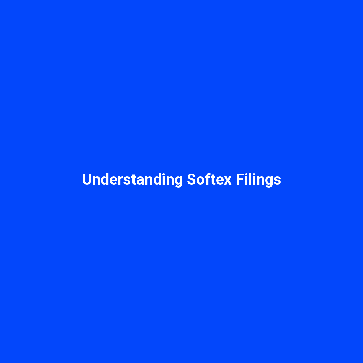 Softex Filing Guide: Compliance for Indian IT & Software Exporters